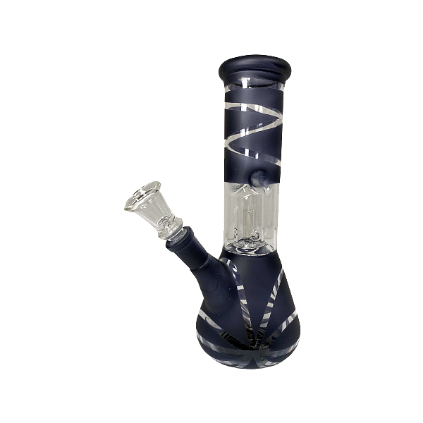 Glass Bongs - Water Pipe - 8" with Percolator with Ice Catcher - Chelax ...