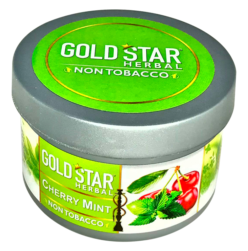 Gold Star Herbal Molasses 200g - Cherry Mint - Chelax Canadian Hookahs ...