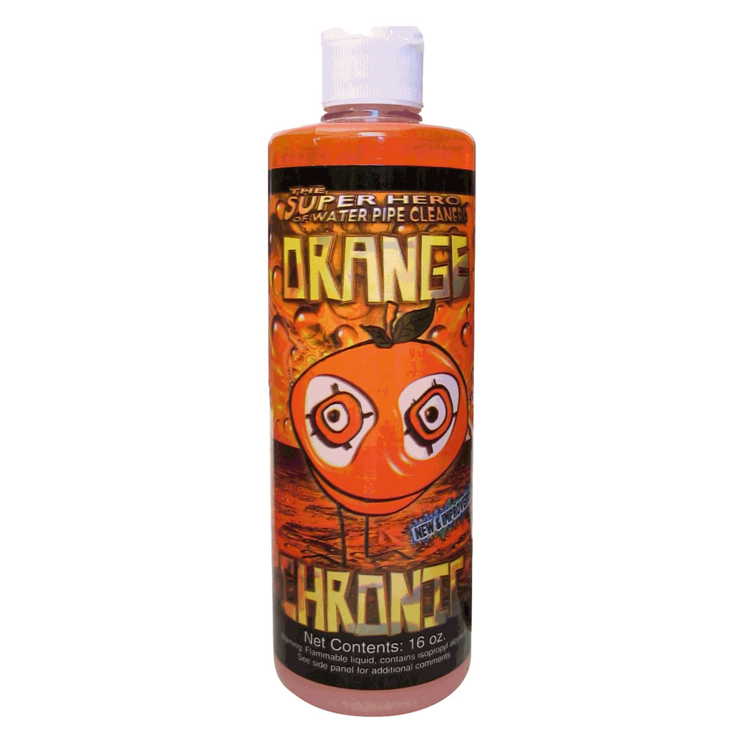 Orange Chronic -Glass Cleaner (16oz) - Chelax Canadian Hookahs and Shisha