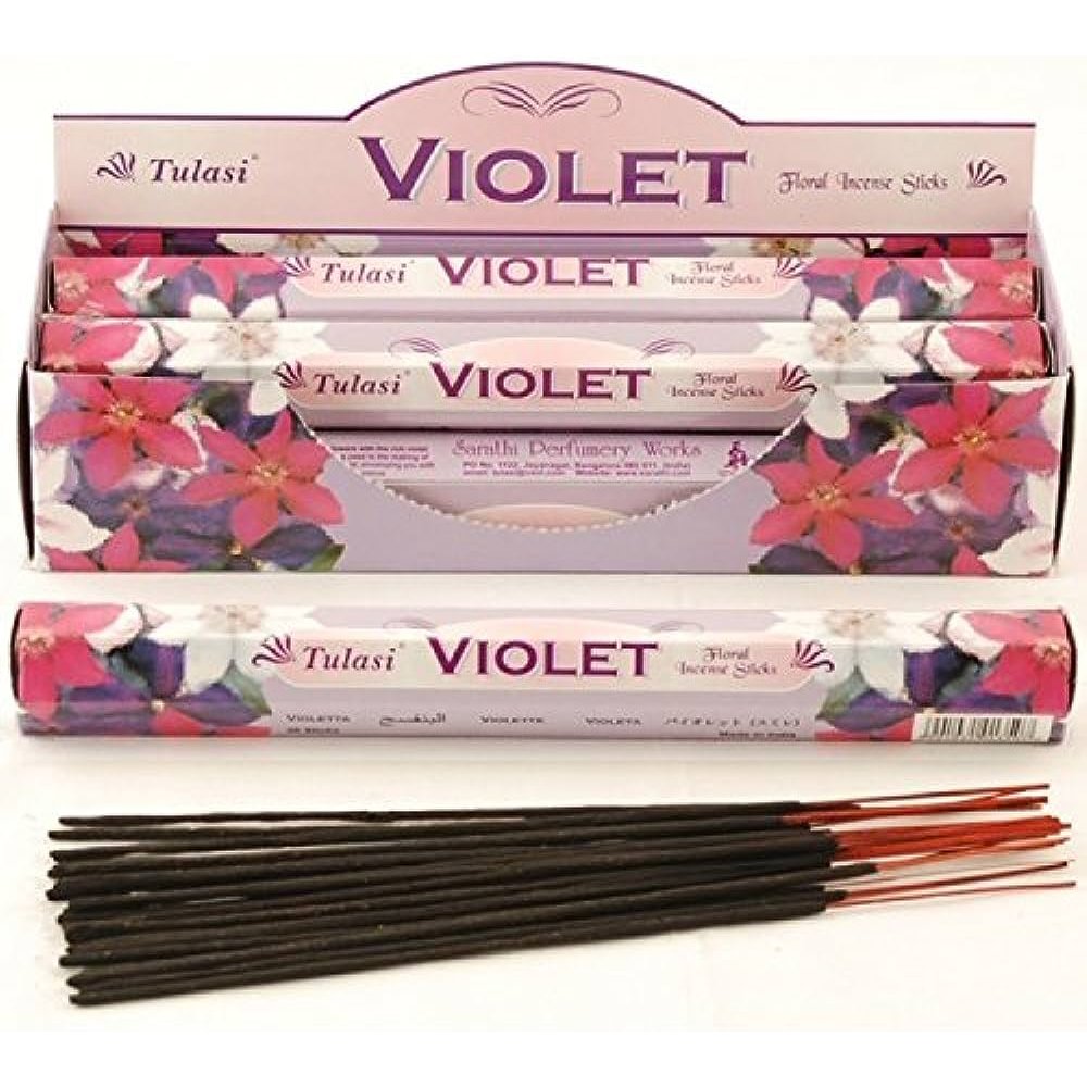 Incense - Tulasi Violet (Box of 120 Sticks) - Chelax Canadian Hookahs ...