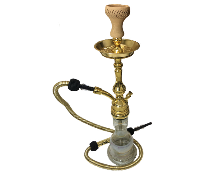 26" Sultana Hookah - Gold (H-49) - Chelax Canadian Hookahs and Shisha